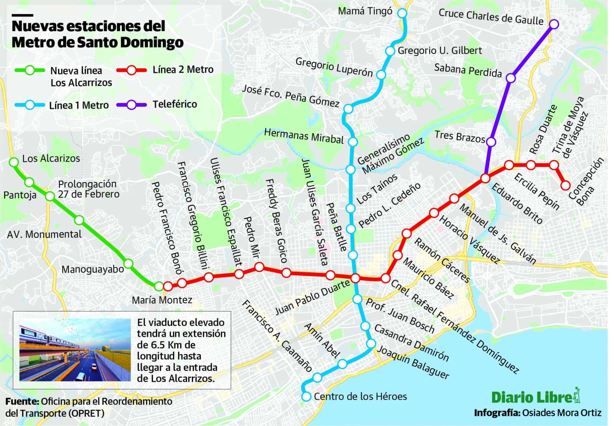 Gobierno comienza la construcción de la línea del Metro que llegará a ...